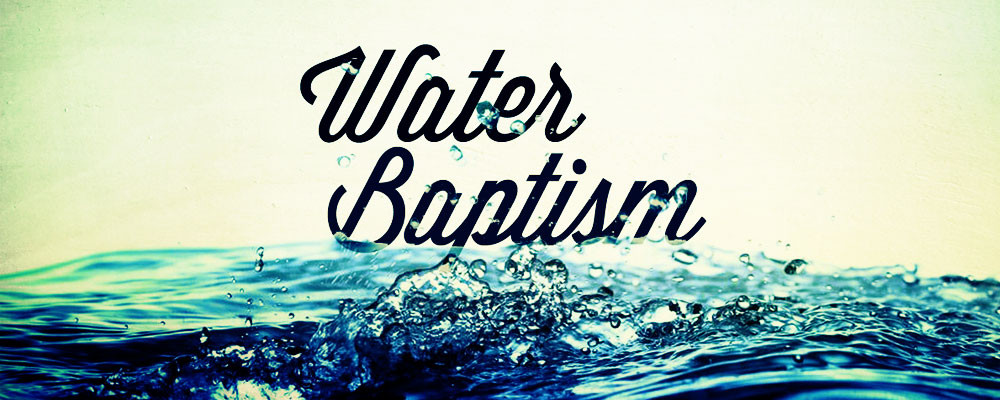 Water Baptism - New Springs City Church